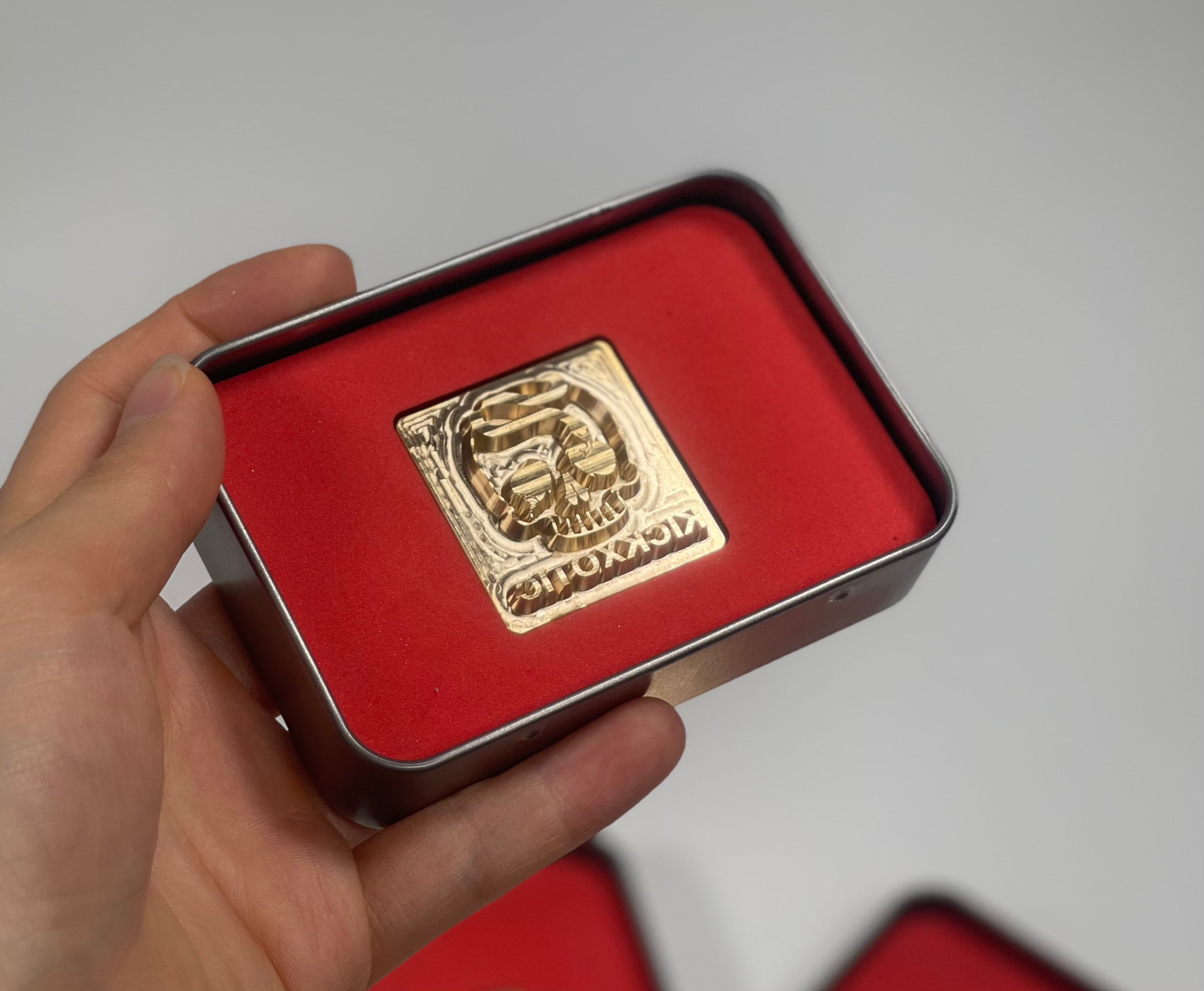 Custom Brass Stamp Logo | Personalized Brass Seal for Sneakers & More ...